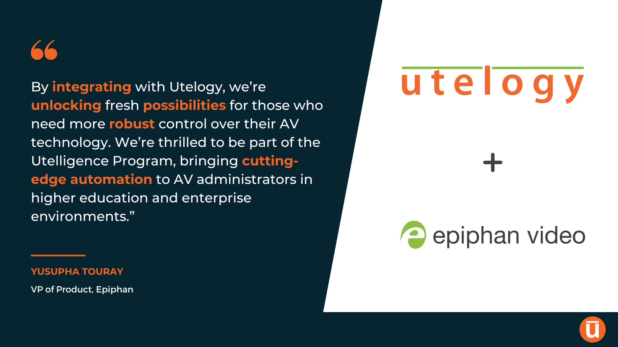 Epiphan becomes a powerful addition to Utelogy’s Utelligence Program ...